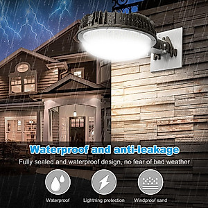 100W LED Barn Light with Photocell, ETL Listed 14,000LM LED Yard Light Outdoor, IP65 Waterproof, 5000K Daylight LED Pole Light Area Security Flood Light Fixture for Yard, Barn, Farm, Street