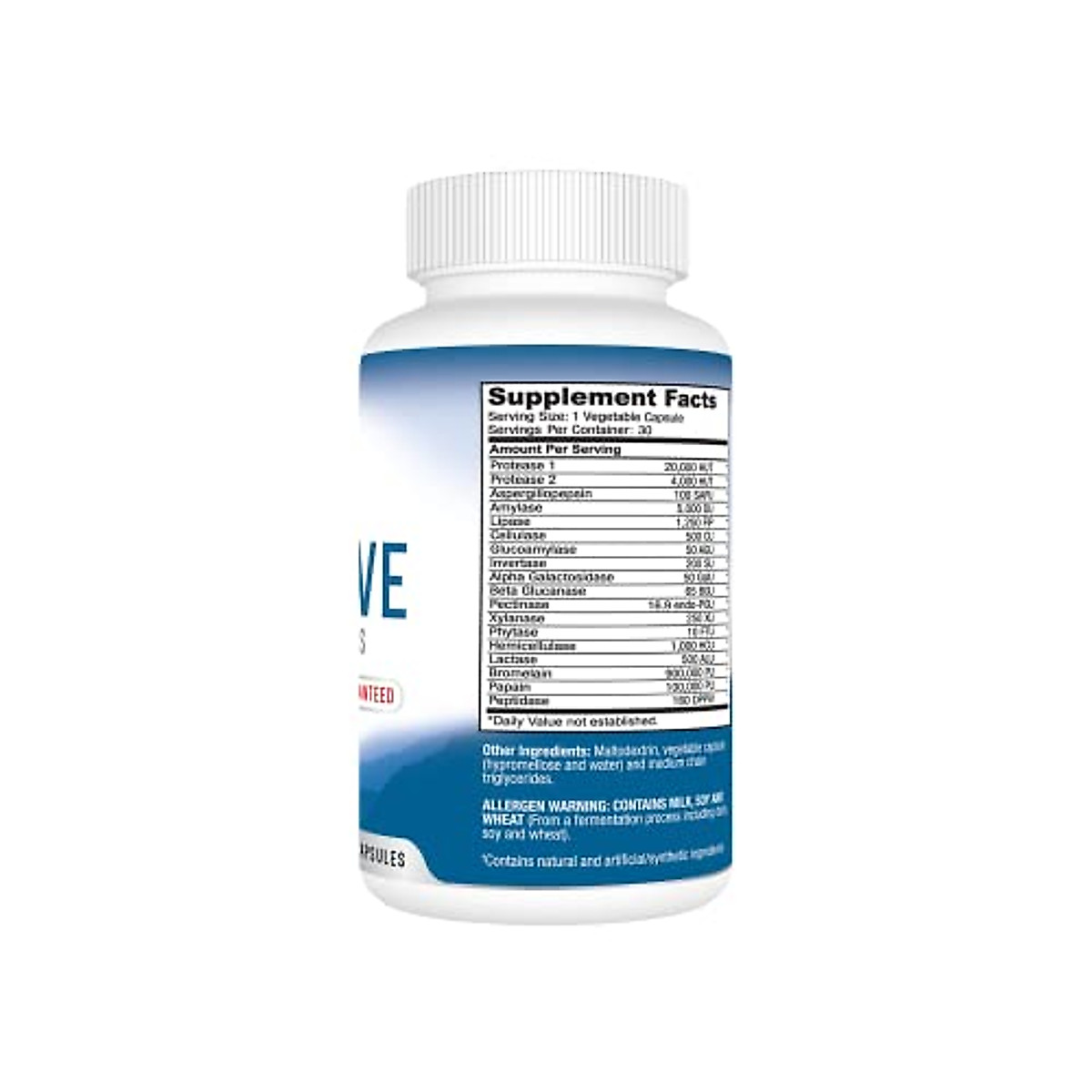 Best Earth Naturals Digestive Enzymes Maximum Strength Formula to Help Promote Healthy Digestion 30 Vegetable Capsules