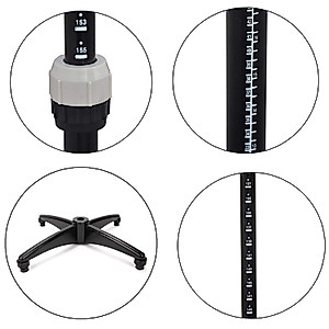 BHD BEAUTY Blue 13 Dials Female Fabric Adjustable Mannequin Dress Form for Sewing, Mannequin Body Torso with Tri-Pod Stand, Up to 70" Shoulder Height. (Large)