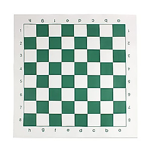 Andux Chess Game Rollable Chessboard XQQP-01 (Green,35x35cm)