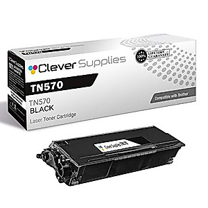 CS Compatible Toner Cartridge Replacement for Brother TN570 TN570 Black DCP-8040 DCP-8040D DCP-8045D DCP-8045DN HL-5100 HL-5130 HL-5140 HL-5140LT Toner Cartridge Black