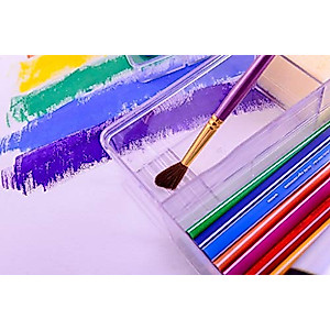 Mont Marte Art Brush Washer for Art, 2 Water Tanks,1 Mixing Palette, 1 Foam Sponge