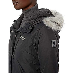Columbia Women's Suttle Mountain Long Insulated Jacket, Black, Small