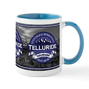 CafePress Telluride Midnight Mug Ceramic Coffee Mug, Tea Cup 11 oz