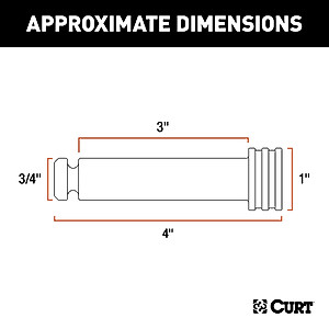 CURT 45959 Replacement Rebellion XD Accessory Mount Pins