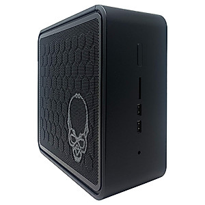 Intel NUC 9 NUC9i7QNX Ghost Canyon Gaming Mini PC - 9th Gen Core i7-9750H 6-Core up to 4.50 GHz CPU, 32GB DDR4 RAM, 1TB NVMe SSD, UHD Graphics 630, Thunderbolt 3, Wi-Fi 6, Windows 10 Pro, Black