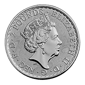 2018 Great Britain Silver Britannia 1 oz .999 BU £2 Brilliant Uncirculated