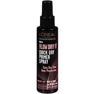 L’Oréal Paris Advanced Hairstyle BLOW DRY IT Quick Dry Primer Spray 4.2 fl; oz.