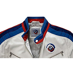 BMW Motorsport Heritage Leather Jacket - Unisex - M