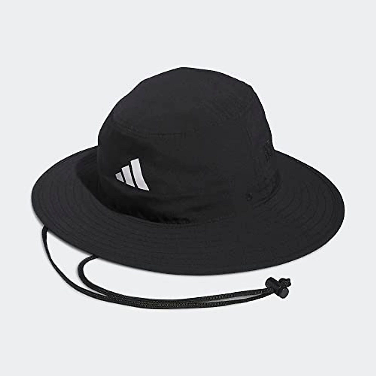 adidas Golf Standard Mens Wide Brim Hat, Black, OSFM