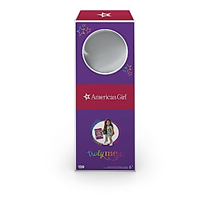 American Girl Truly Me 18-inch Doll #120 with Hazel Eyes, Dark-Brown Hair w/Highlights, Tan Skin, T-shirt Dress, For Ages 6+