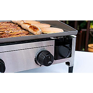 Megamaster 820-0054F Propane Gas Grill, Silver and Black