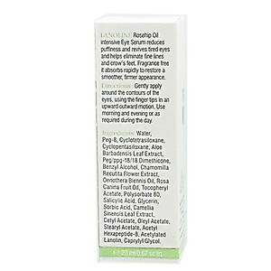 Lanoline Rosehip Oil Intensive Eye Serum with Chamomile and Manuka Honey