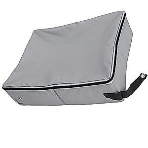 Eurobuy Folding Cat Litter Box Double Zipper Design Portable Waterproof HomeOutdoor Camping Toilet with Cover Easy Sof