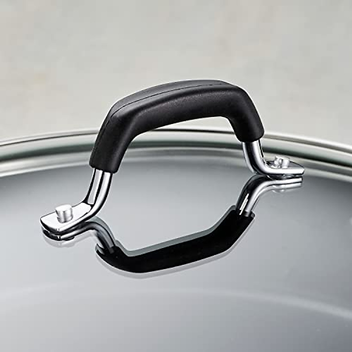 Tramontina 5.5 Qt Covered Aluminum Jumbo Cooker Metallic Red, 80156/097DS