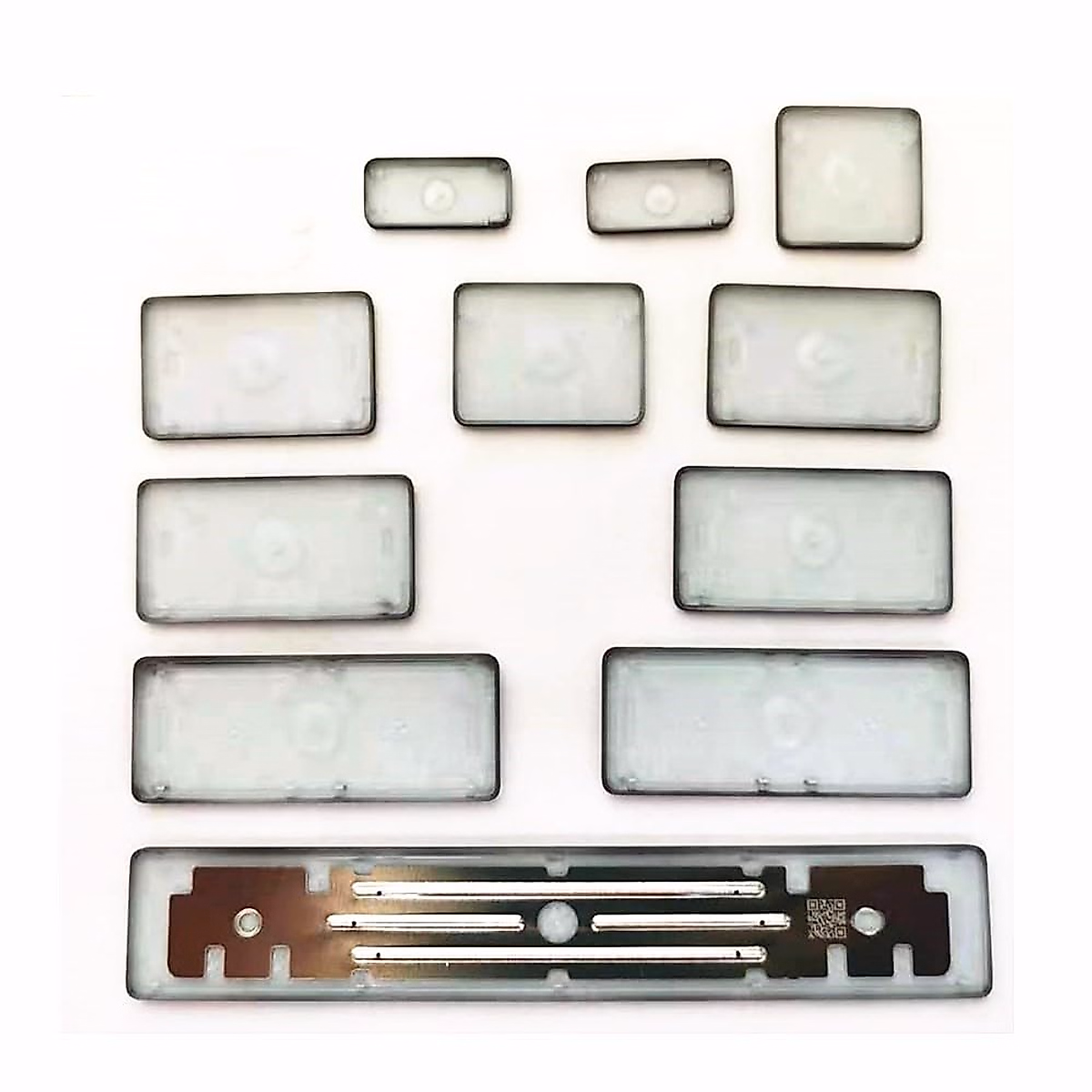 New Replacement Keyboard Keycaps Keys,Full Set of US Replacement Keycaps QWERTY for MacBook Air 13.3" Model A2337 M1 2020-2021 Year EMC 3598