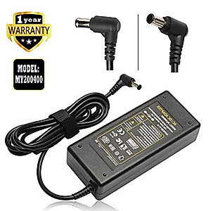 19V DC Monitor Power Cord Charger for Samsung TV 32" Class J5205 J5003 22" H5000 UN32J4000AF UN32J4000AGXZD UN22H5000 UN32J4000 UN32J400DAF UN32J5205 LED TV HDTV AC Adapter