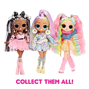 L.O.L. Surprise! OMG Sunshine Color Change Bubblegum DJ Fashion Doll with Color Changing Hair and Fashions and Multiple Surprises – Great Gift for Kids Ages 4+