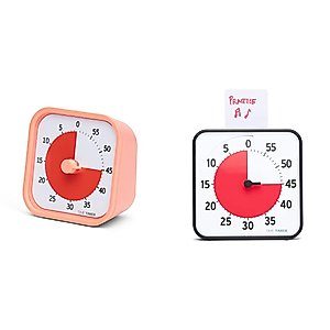 TIME TIMER Home MOD (60 Minute) + TIME TIMER 8 inch (60 Minute) Visual Timers