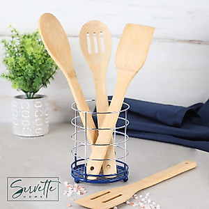 Nonslip Wire Cutlery Holder - Red