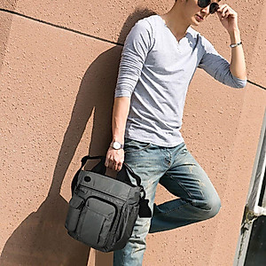AlwaySky Crossbody Messenger Bag Business Sport Travel Multifunctional Shoulder Bag Laptop Bag Men Women