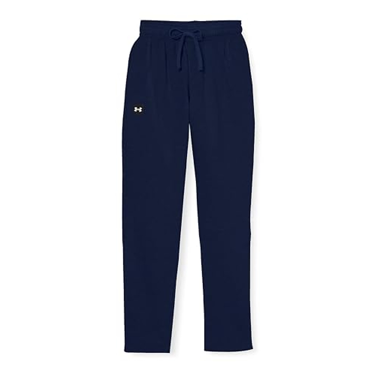 Under Armour Mens Rival Fleece Pants , Academy Blue (408)/Onyx White , Medium