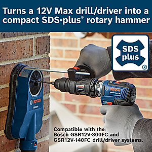 BOSCH GFA12-H SDS-plus Rotary Hammer Attachment For Bosch GSR12V-140FC & GSR12V-300FC