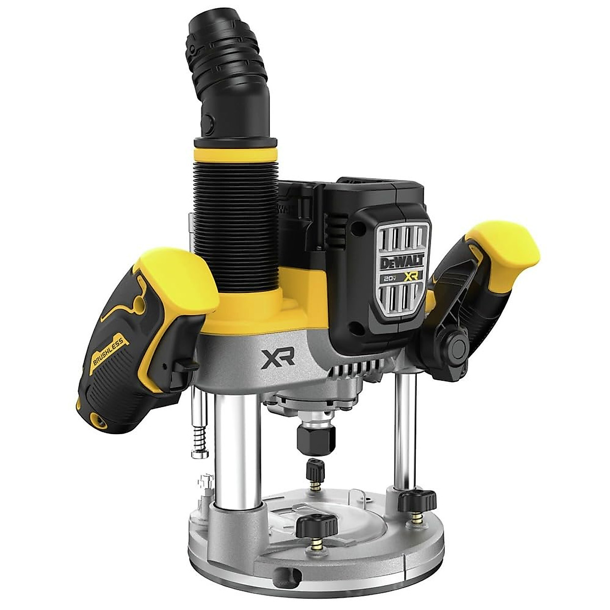 Dewalt DCW620B 20V MAX XR Brushless 2-1/4 Peak HP Lithium-Ion Cordless Plunge Router (Tool Only)