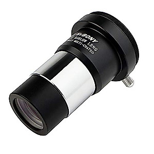 SVBONY 2X Barlow Lens 1.25 inch Double The Magnification Multi Coated Broadband Green Film Telescope Accessory with M42 Thread