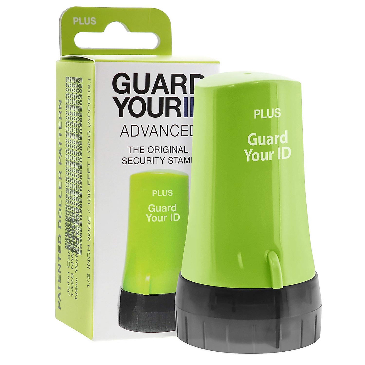 Guard Your ID ADVANCED Roller Identity Theft Prevention Security Stamp GREEN (38311)