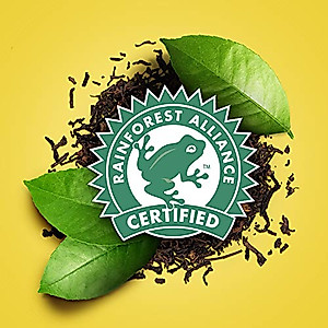 Lipton Decaffeinated Black Tea Bags, Can Support Heart Health, 75 Count (Pack of 2)