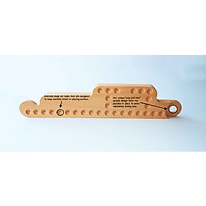 Udderly Awesome Jokers and Marbles Wooden Board Game | 2-8 Player Marble Board Game Setup | Also Known as Pegs and Jokers | A Holiday and Family Favorite Wooden Board Game