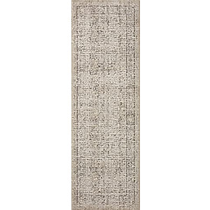 LOLOI Amber Lewis Alie Collection ALE-03 Taupe/Dove 11'-6'' x 15'-7'', 0.13'' Thick Area Rug