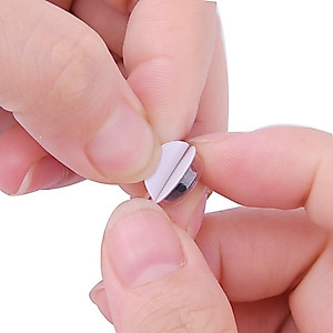 KUUQA 700 Pieces Mixed Wiggle Googly Eyes Self Adhesive Googly Eyes DIY Scrapbooking Crafts (Assorted Sizes)