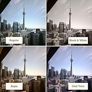 Paper Shoot Camera - 18MP Compact Digital Papershoot Camera Gift for Kid with Four Filters, 10 Sec Video & Timelapse - Includes: 32GB SD Card, 2 Batteries & Camera Case - Red Hand Drawn