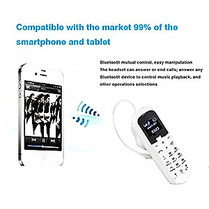 SAYGOHY World Smallest Phone Unlocked Senior Cell Phone Dual SIM Feature Mini Phones with Torch Phone Easy to Use for Elderly and Kids