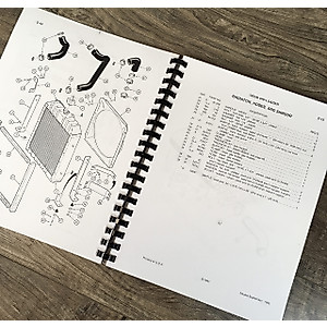 Case 1835B Uni Loader Parts Manual Catalog Skid Steer Assembly Exploded Views