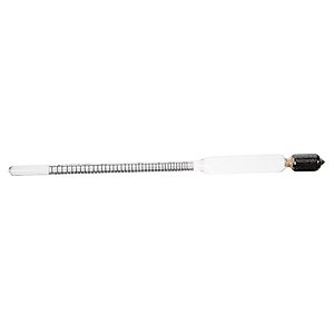Mobestech Hydrometer Liquid Meter Liquid Measuring Tools Petroleum Meter Mud Making Supplies Liquid Tester for Distilling Supplies Liquidometer Petroleum Making Tool Measure Tool Glass