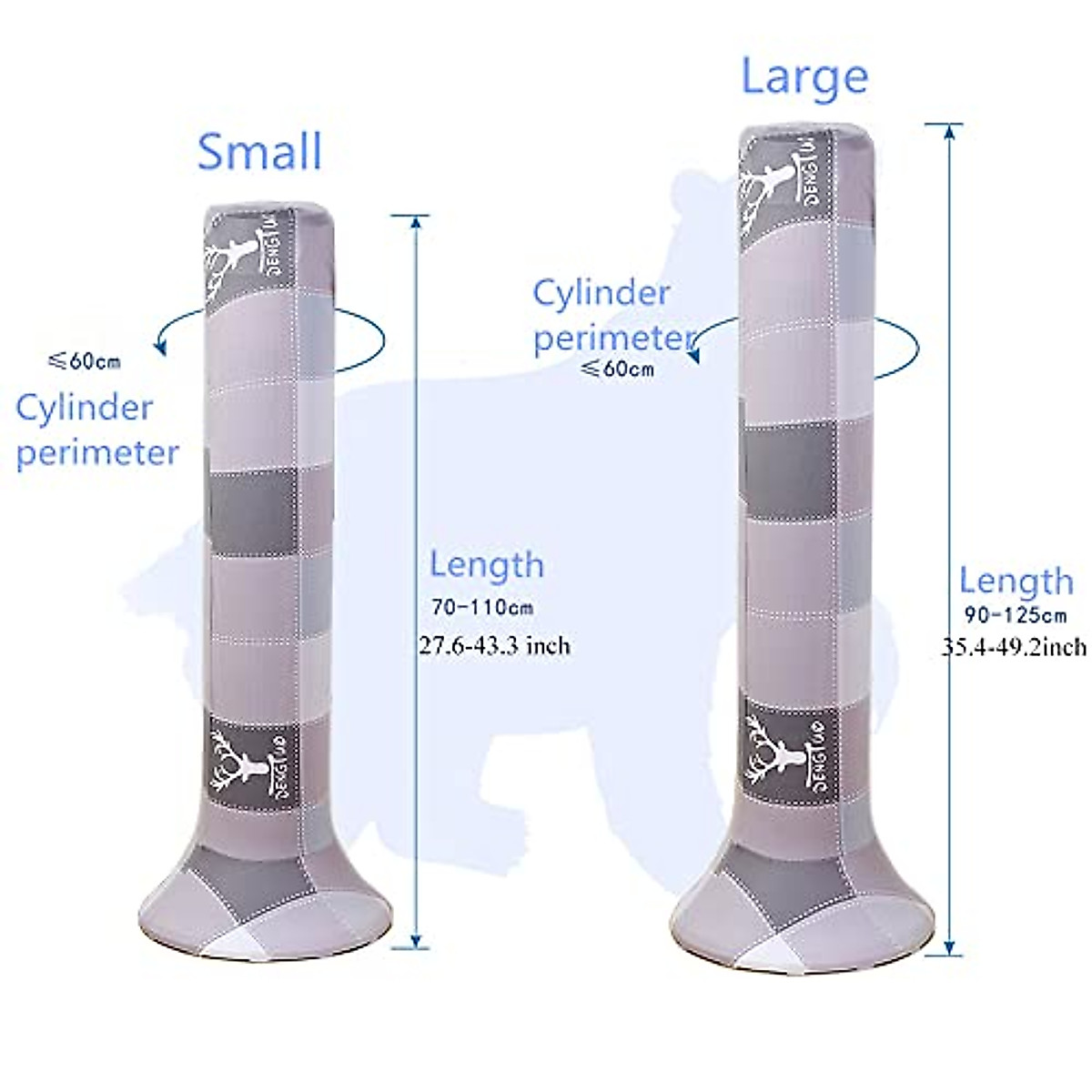 Yrzper Tower Fan Dust Cover Moisture proof Dustproof Tower Cover Washable Tower Sleeve Dust Proof Protective Cover Dustproof & Moisture-Proof for Household Tower Fan Pedestal (grey plaid, Larger)