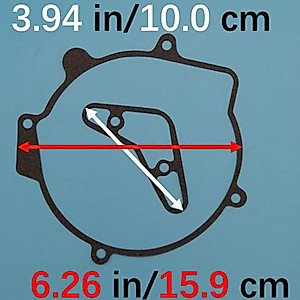 Tuzliufi Complete Full Engine Gasket Set Kit for Kawasaki Bayou KLF300 KLF 300 2x4 1988 1989 1990 1991 1992 1993 1994-2004 Lakota KEF300 KEF 300 1995 1996 1997 1998 1999 2000 2001 2002 2003 2004 Z506