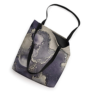 Southwestern Storm Modern Art Alcohol Ink Distressed Pattern Tote Bag