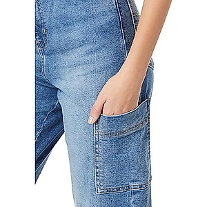 Levi Strauss Signature Gold Women's Heritage High Rise Loose Utility Jean (Standard and Plus), Grand Sierra 5d, 12