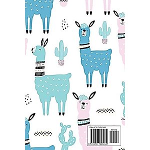 Address Book: For Contacts, Addresses, Phone, Email, Note,Emergency Contacts,Alphabetical Index With llama Cactus Cute Pattern