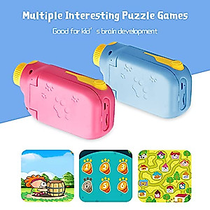 dsfen 1080P 20 Mega Pixels High Resolution Kids Video Camcorder Portable Mini Digital Camera with 2.4 Inch Large Display Screen Birthday Gifts for Boys Girls