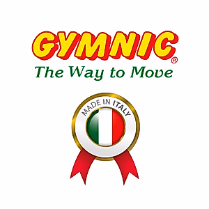 Gymnic Physio Roll Exercise Ball - Red, 34" x 52"