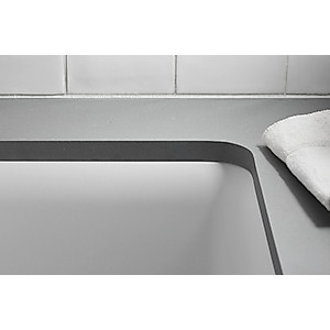 KOHLER K-8206-CM6 Cairn Sink, 33 in, Matte White