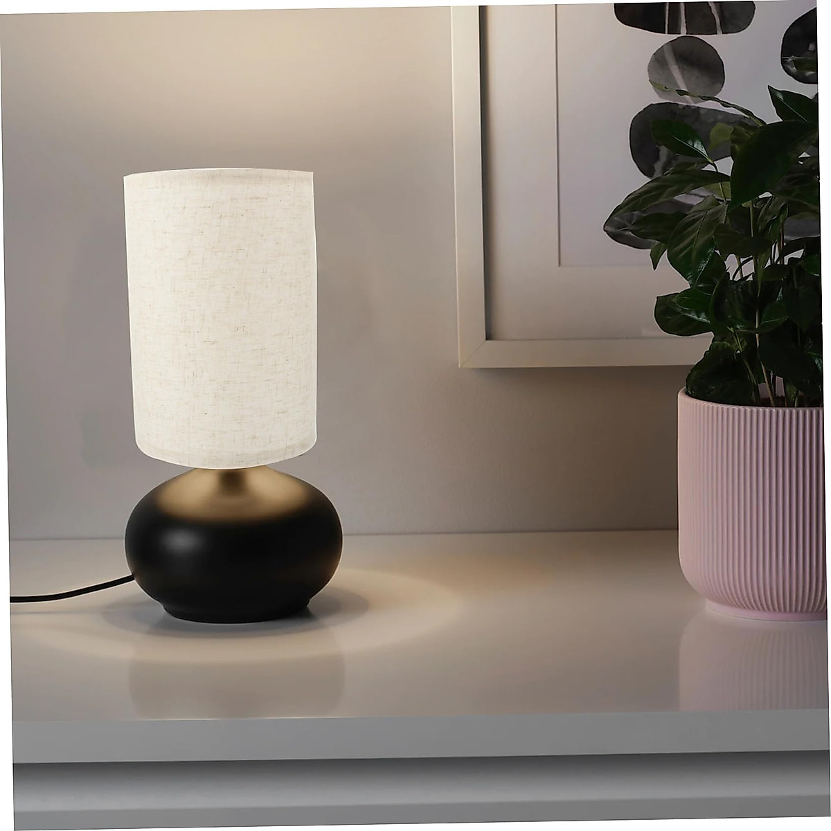 WHAMVOX Accessories cylinder desk lamp Linen pendant lamp shade Household Lampshade floor decorate floor lamp household Simple wall lamp shade small lampshade Table Light Accessories