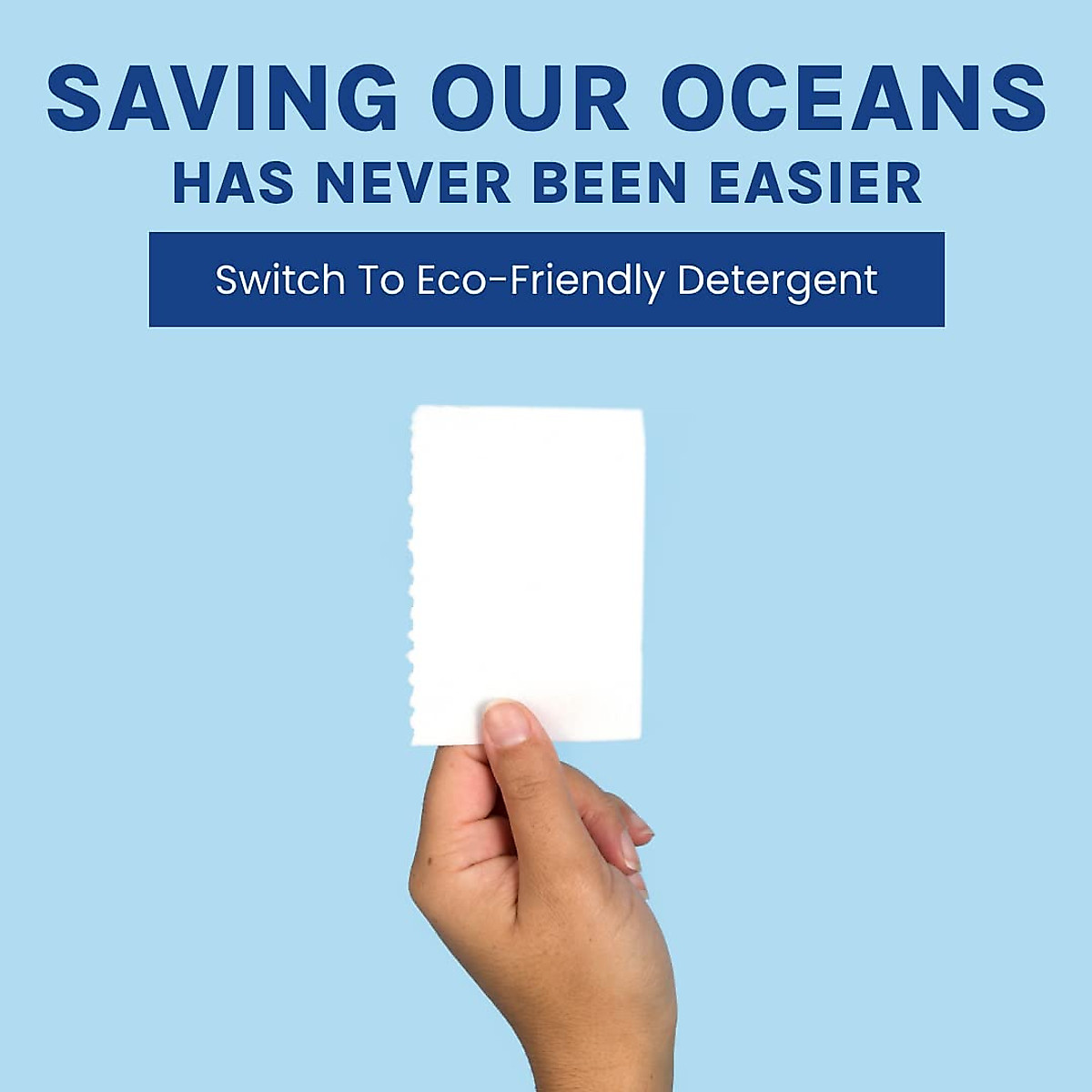 Blue Water, Laundry Detergent Sheets, 64 Loads