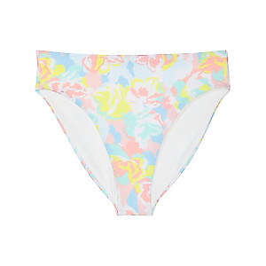 Victoria's Secret Mix-and-Match High Waisted Bikini Bottom, Swimsuit for Women, Floral Full Coverage Bathing Suit Bottoms for Women, (L)