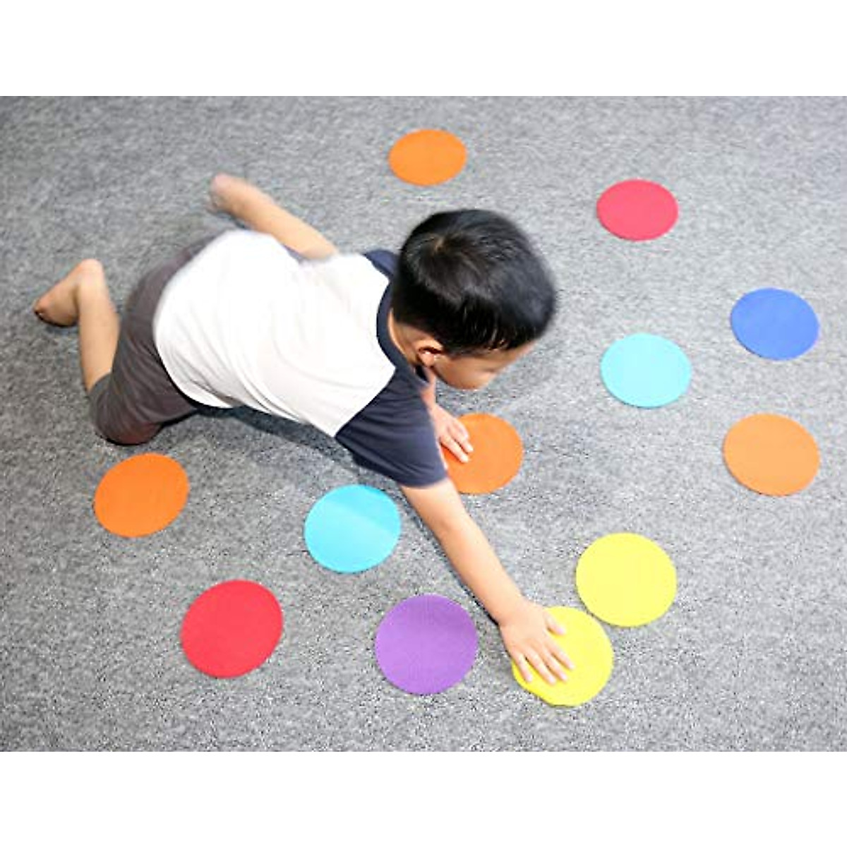 Carpet Markers for Kids | Bright Classroom Floor Spot Circles